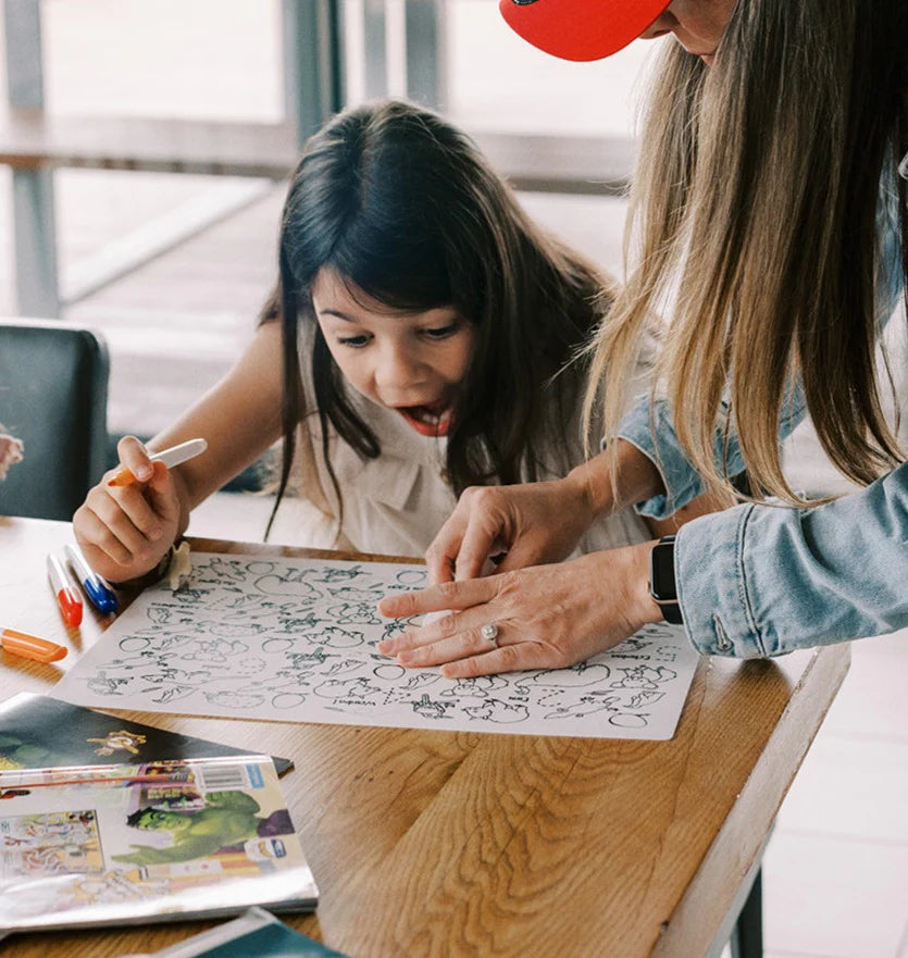 Hey Doodle Reusable Activity Mats at Nesk Kids