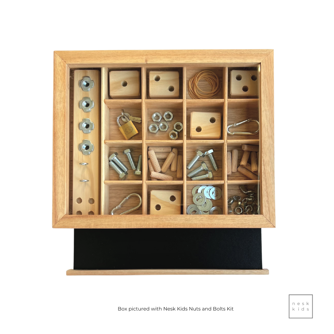 Loose Parts Wooden Storage & Tinker Boxes | Nesk Kids