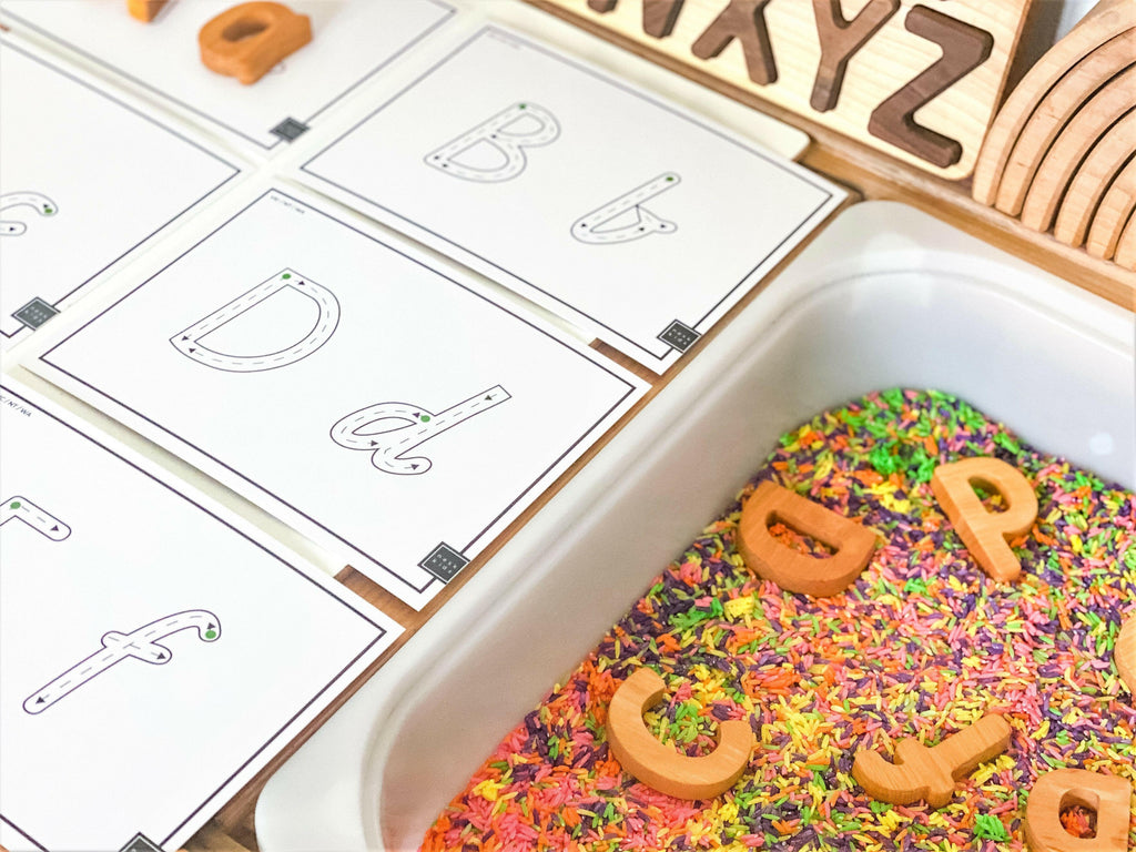 Educational Resources: School Font Alphabet Flash Cards - VIC/NT/WA ...